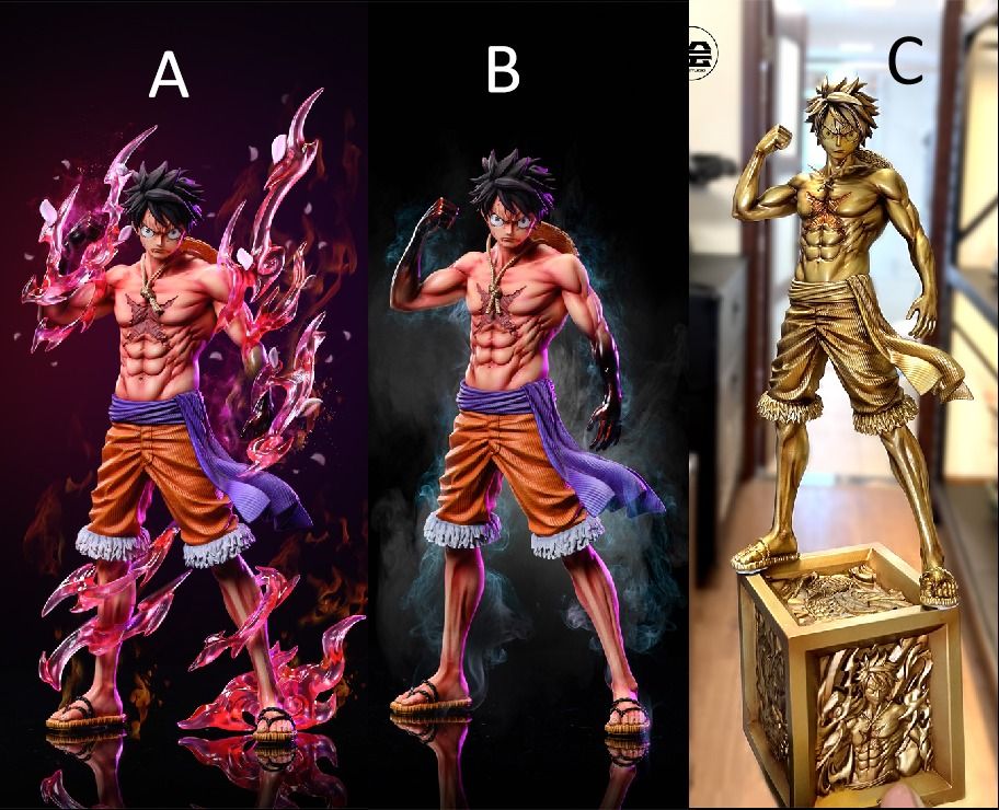 [PO] TH Studio - One Piece Red Roc Luffy - StatuesGK [FREE SHIPPING ...
