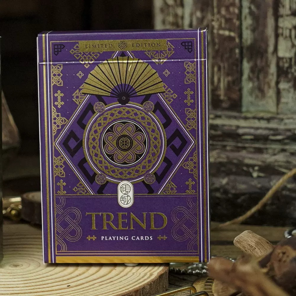 Poker Cards - 倾城 Trend (Purple) Playing Cards, TCC, Taiwan 808, 2023 ...