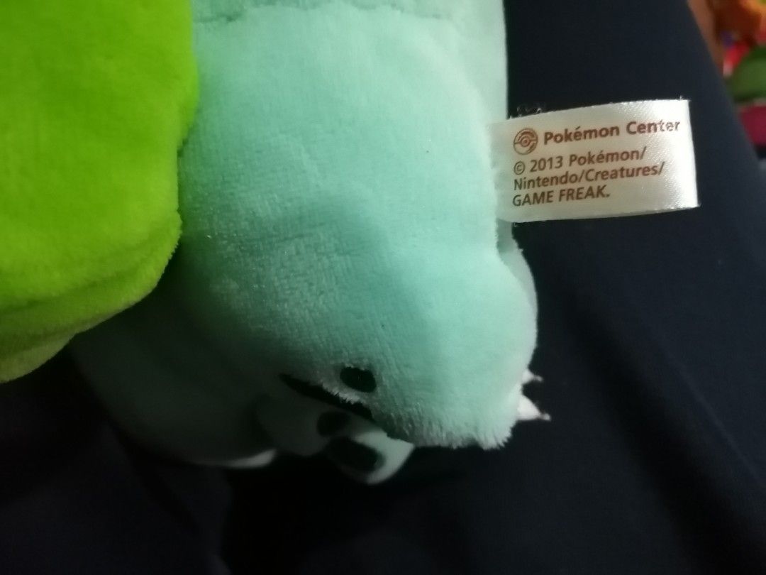 Pre loved Pokemon Center Bulbasaur plush toy on Carousell Pre loved Pokemon Center Bulbasaur plush toy on Carousell