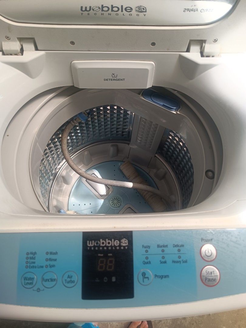 Pre-loved Samsung 7kg automatic washing machine (wobble 3D technology ...