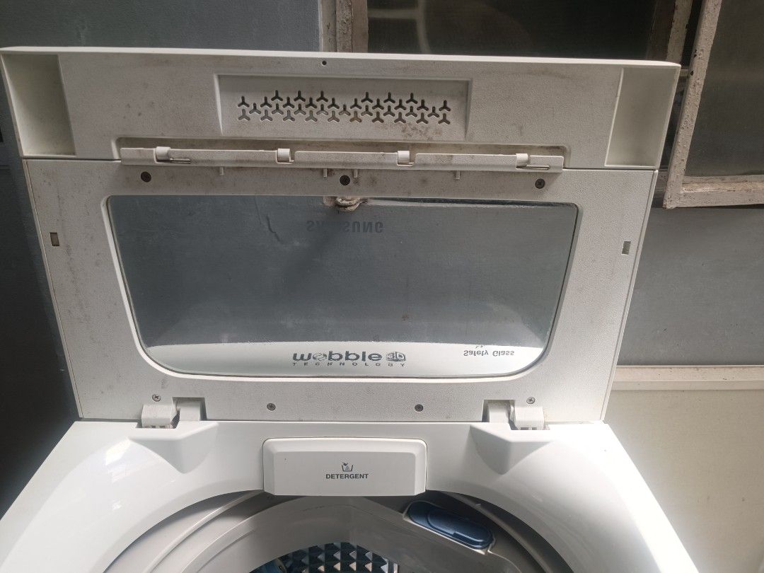 Pre-loved Samsung 7kg automatic washing machine (wobble 3D technology ...