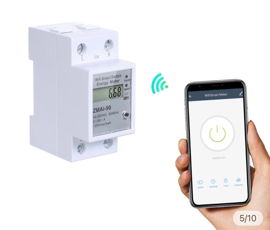 Preloved ZMAi Wifi Smart Metering Energy, TV & Home Appliances, TV ...