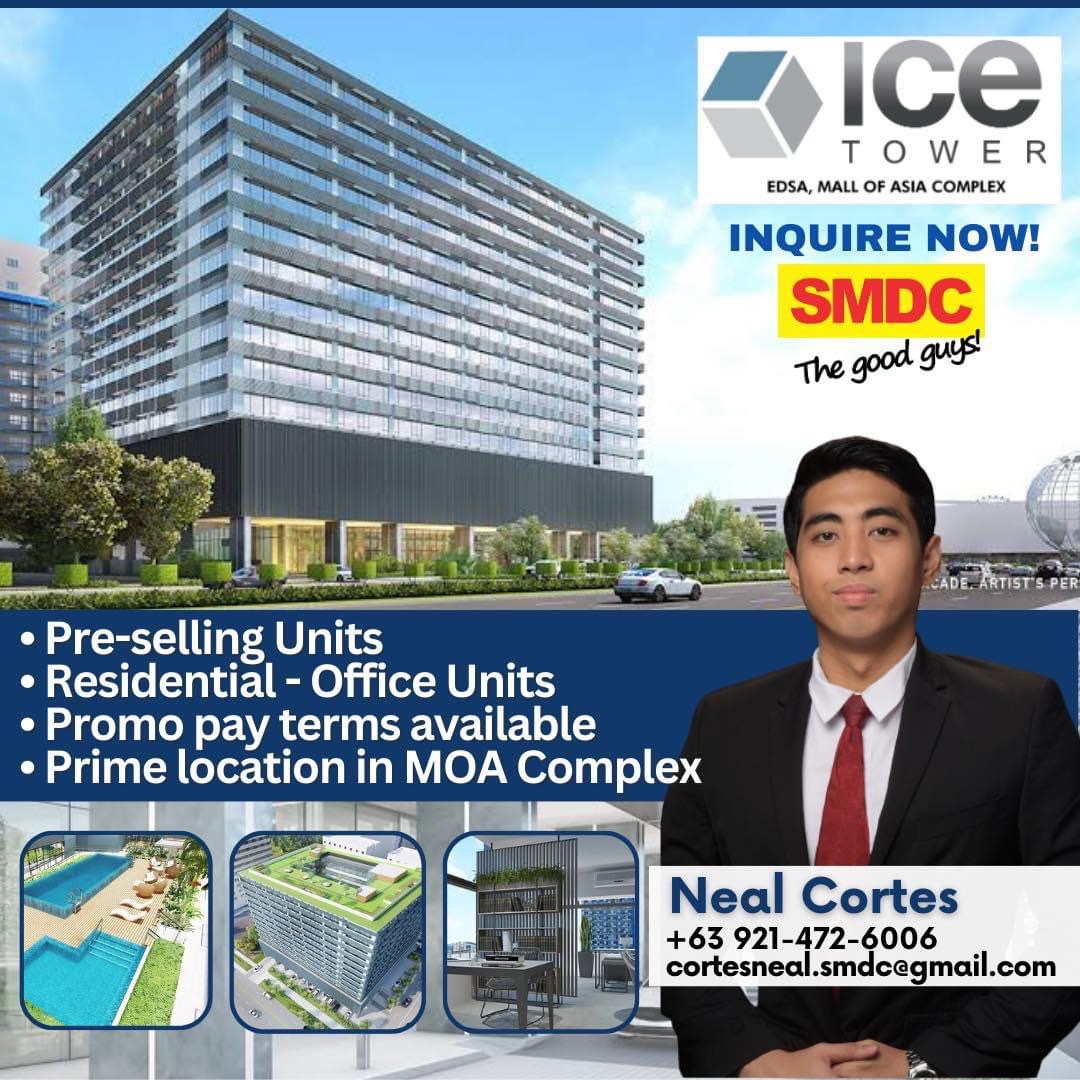 Preselling Condo in Mall of Asia - Ice Residences by SMDC on Carousell