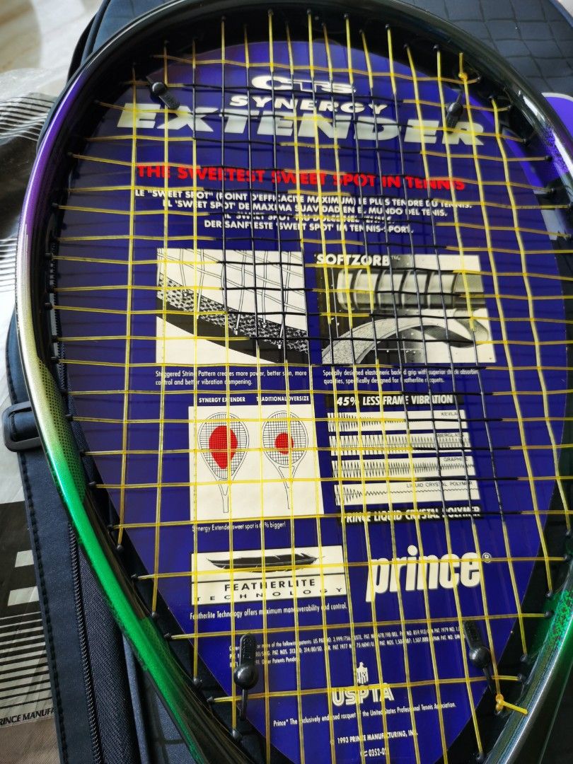 Prince synergy extender, 運動產品, 運動與體育, 運動與體育 - 球拍和球類運動 - Carousell