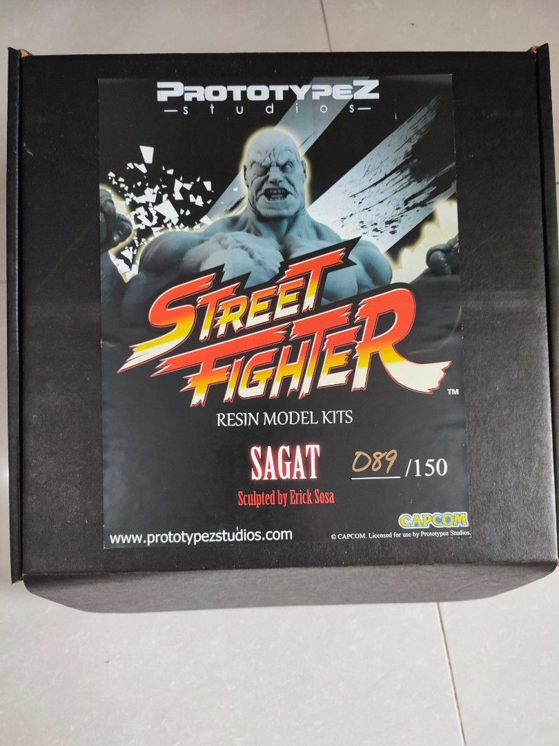 PrototypeZ Studios Sagat Street Fighter Resin Model Kit 1/6 Scale, 興趣及 ...