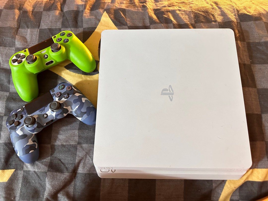 Ps4 Slim White 1TB, Video Gaming, Video Game Consoles, PlayStation on ...
