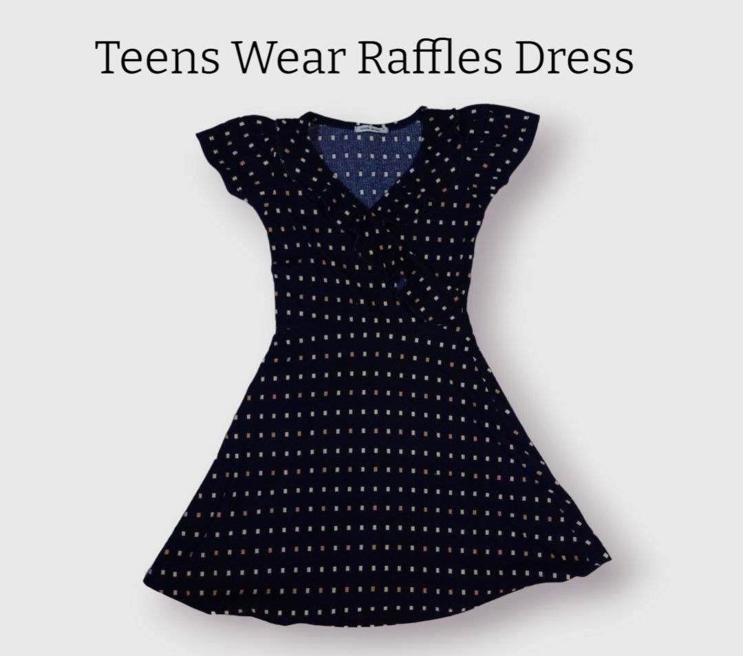 Raffles Dress Casual Teens, Women's Fashion, Dresses & Sets, Dresses on ...