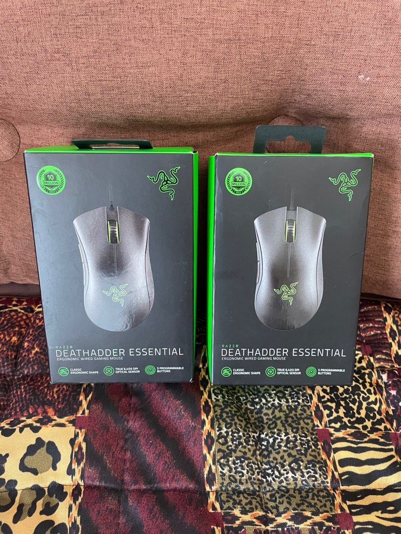 RAZER DEATHADDER ESSENTIAL GAMING MOUSE Authentic original BRAND NEW on ...