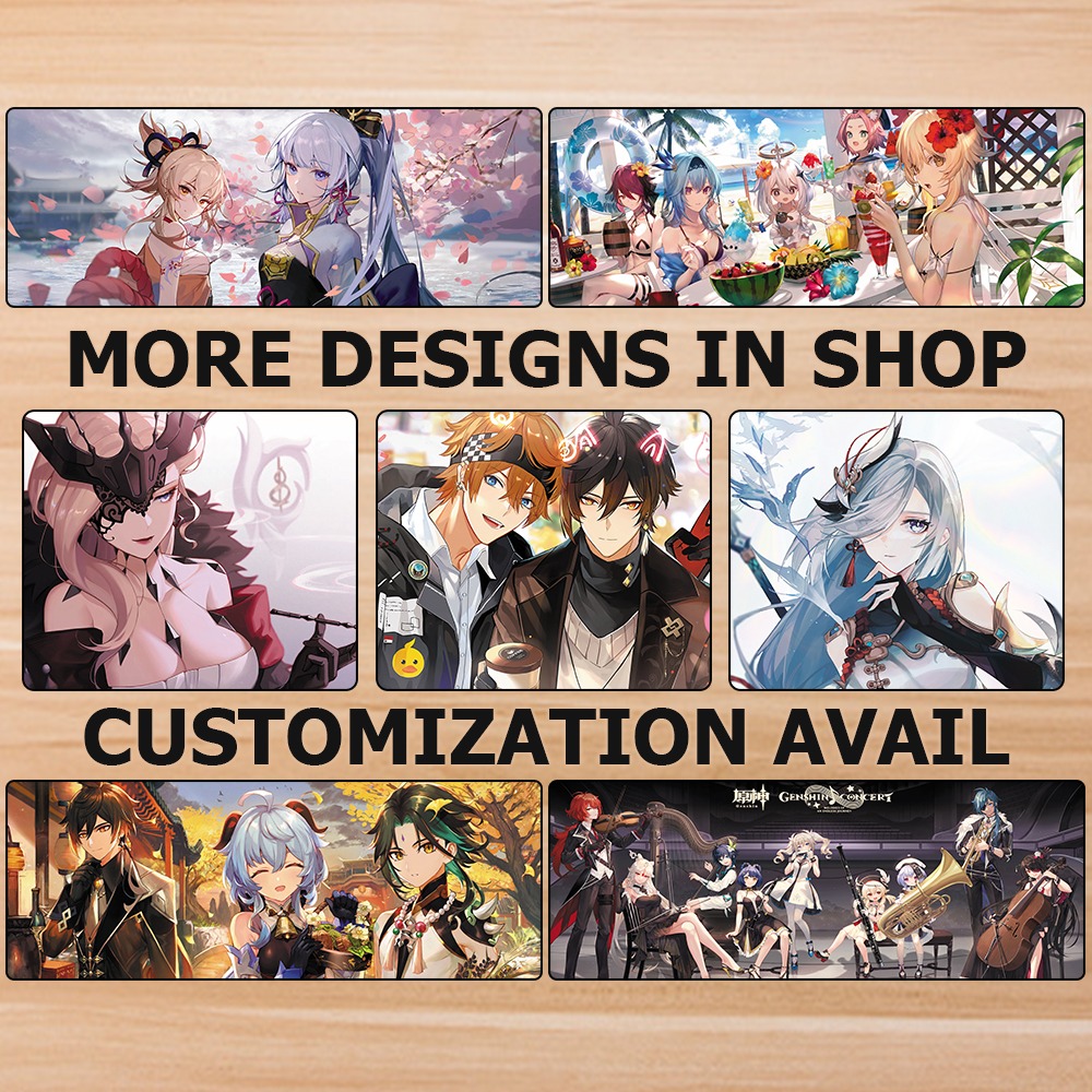 [READYSTOCKS] Genshin Impact Mousepad Genshin Mouse pad Genshin Merch ...