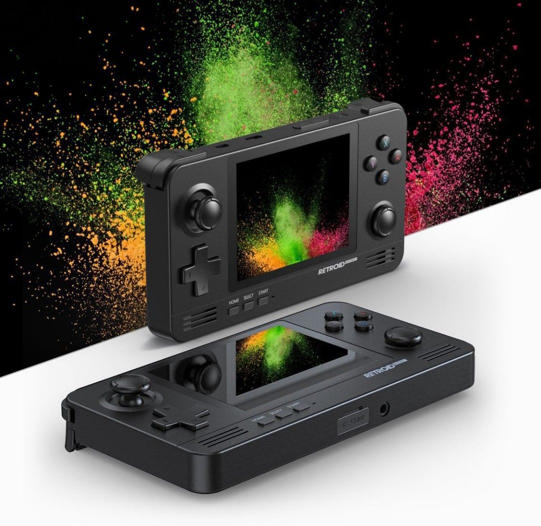 Retroid Pocket 2 (Black) Emulation Android Gaming Handheld, Video ...