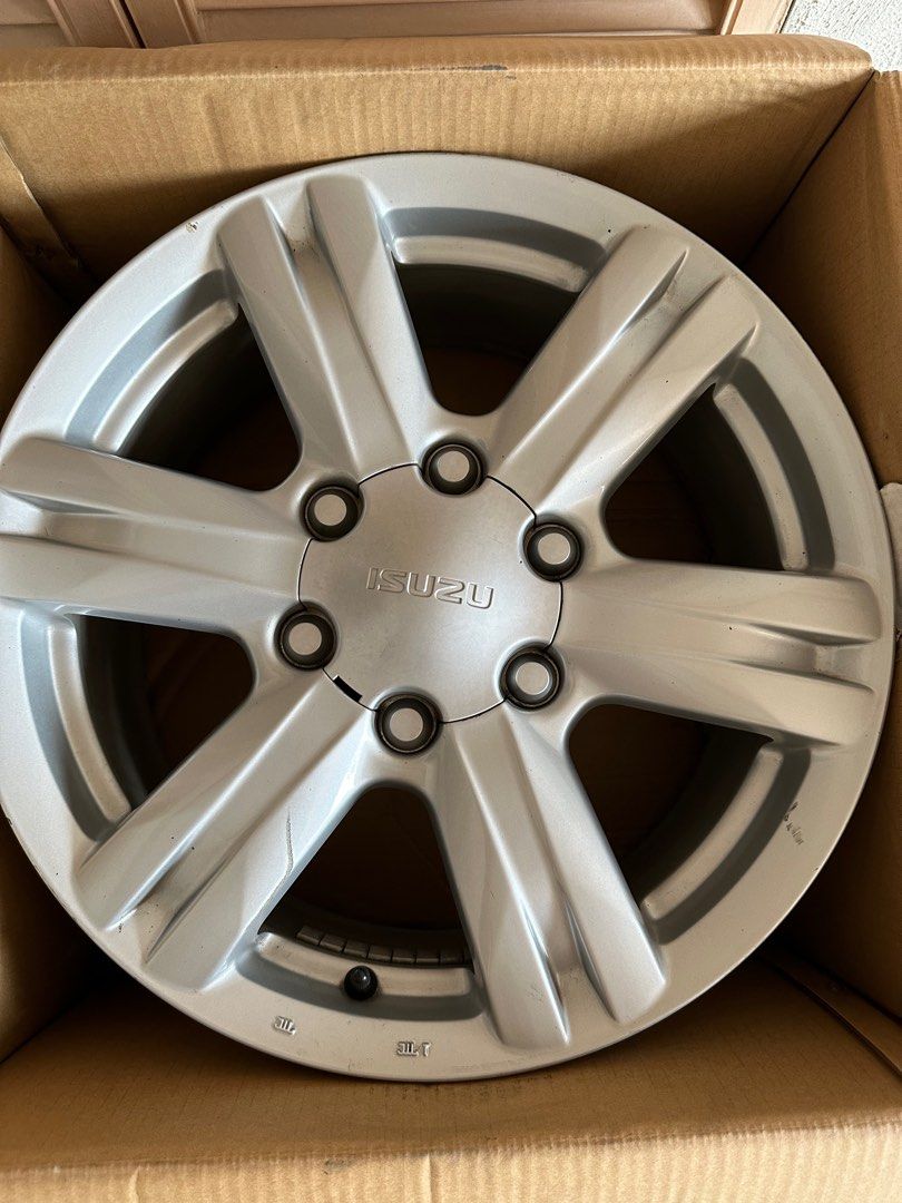 RIM 17 isuzu mux stock rims, Car Parts & Accessories, Mags and Tires on ...