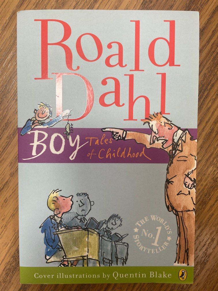 Roald Dahl - Boy tales of childhood, 興趣及遊戲, 書本 & 文具, 小說 & 故事書 - Carousell