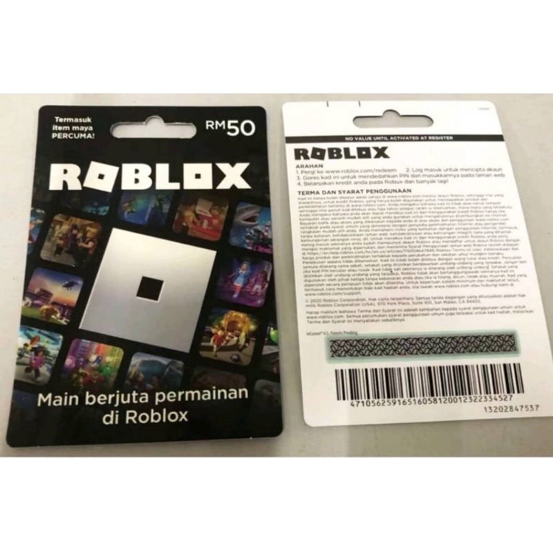 Roblox Gift Card, Video Gaming, Video Games, Others on Carousell
