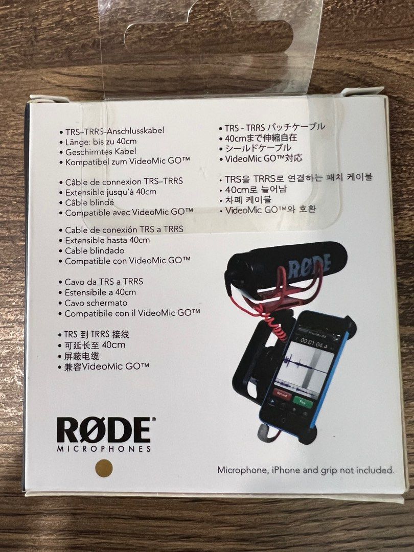 Rode SC7 Adapter and cable, Audio, Microphones on Carousell