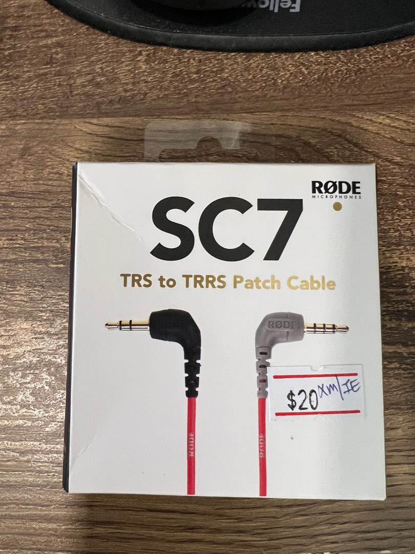 Rode SC7 Adapter and cable, Audio, Microphones on Carousell