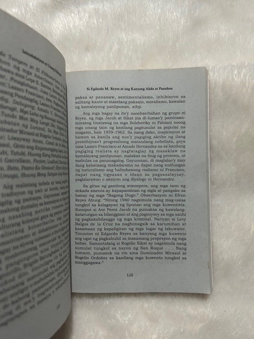 Sa Mga Kuko ng Liwanag by Edgardo M. Reyes, Hobbies & Toys, Books ...