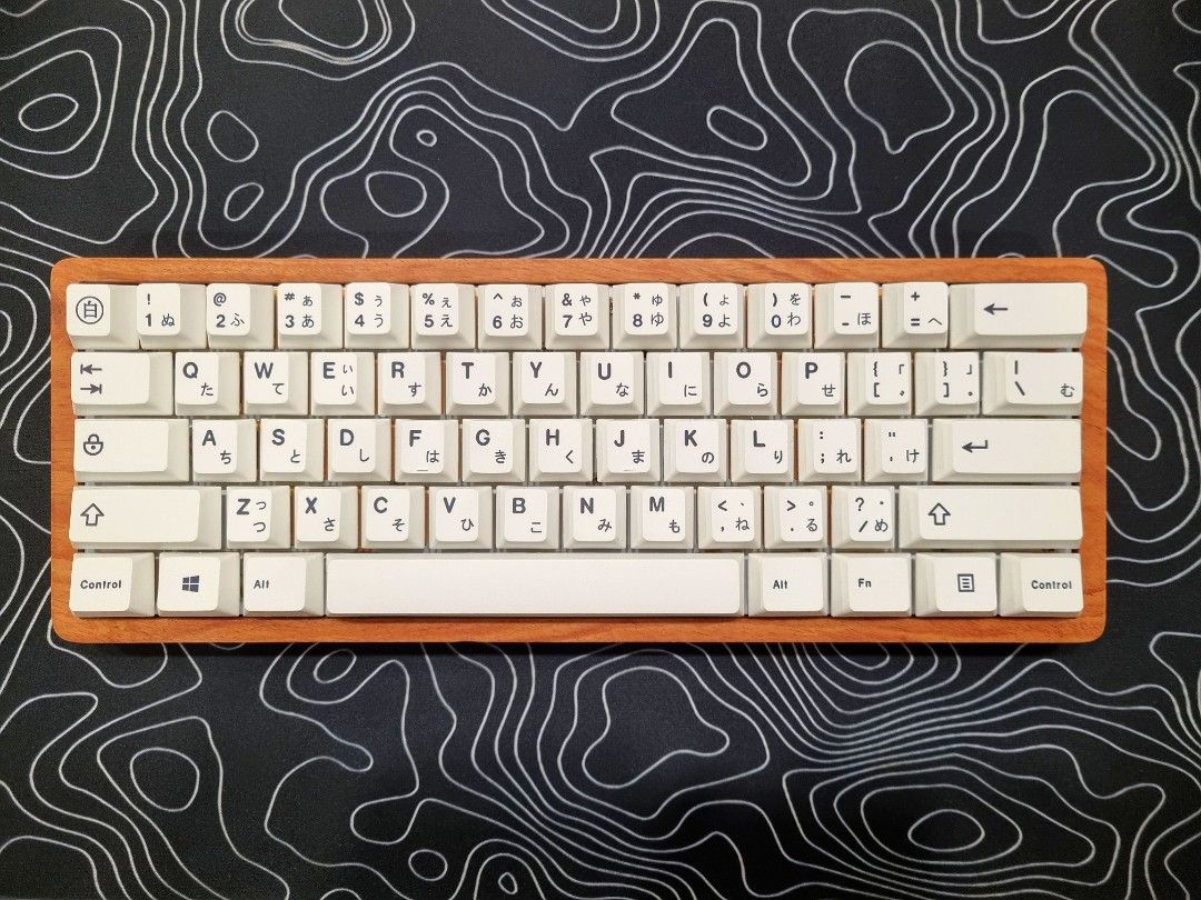 Fully Built Custom 60% Wooden Mechanical Keyboard, Computers & Tech ...