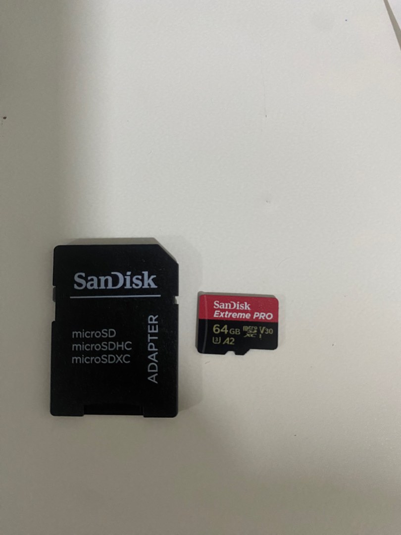 Sandisk 64 GB Memory Card/ MicroSD with adapter, Mobile Phones ...