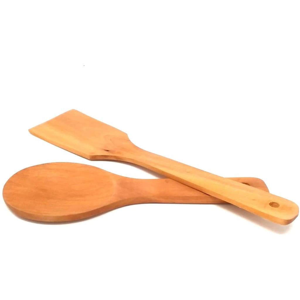 Sandok Spatula Wooden Rice Paddle Flat Natural Wood Kahoy Kusina ...
