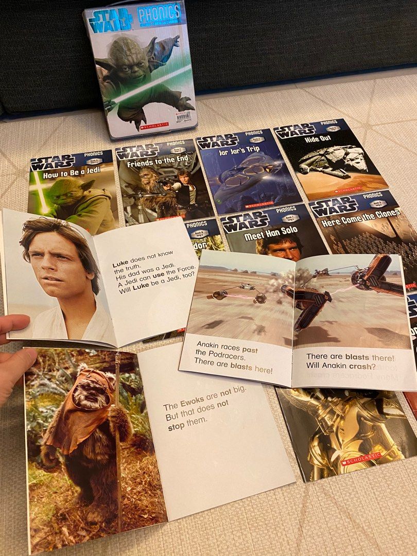 Scholastic Star Wars Phonics/ Bundle of 12 books (Free Delivery ...