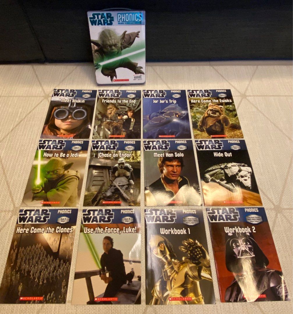Scholastic Star Wars Phonics/ Bundle of 12 books (Free Delivery ...