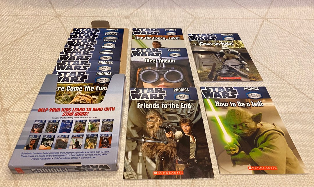 Scholastic Star Wars Phonics/ Bundle of 12 books (Free Delivery ...