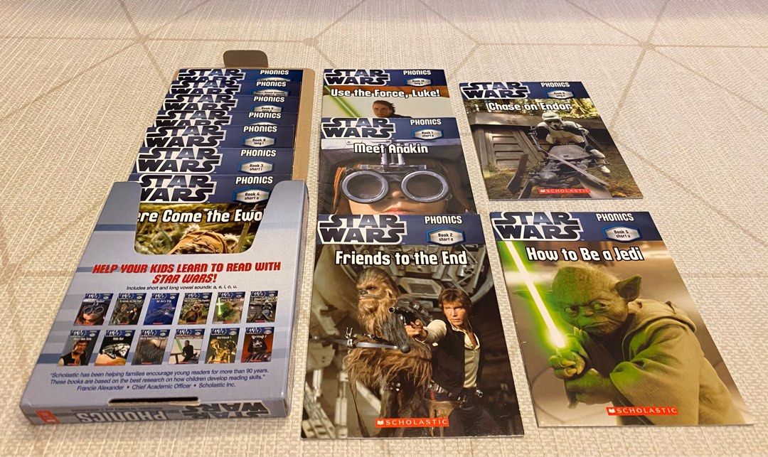 Scholastic Star Wars Phonics/ Bundle of 12 books (Free Delivery ...