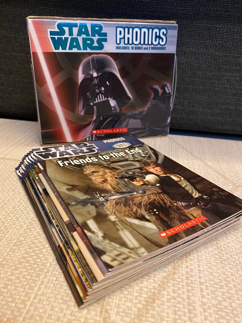 Scholastic Star Wars Phonics/ Bundle of 12 books (Free Delivery ...