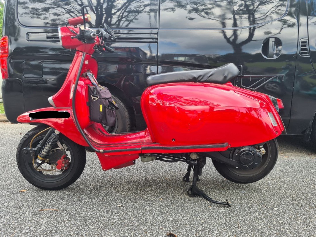 Scomadi TL200 (Lambretta inspired) freshly done engine overhaul ...