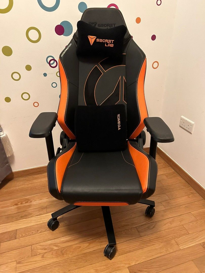 Secretlab Omega Overwatch Chair, Furniture & Home Living, Furniture ...