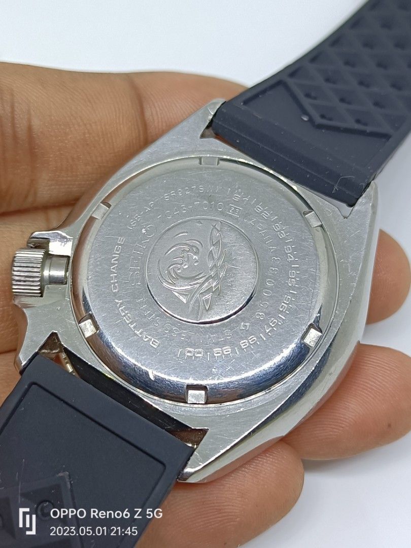 seiko diver quartz 7c43-7010, Men's Fashion, Watches & Accessories ...