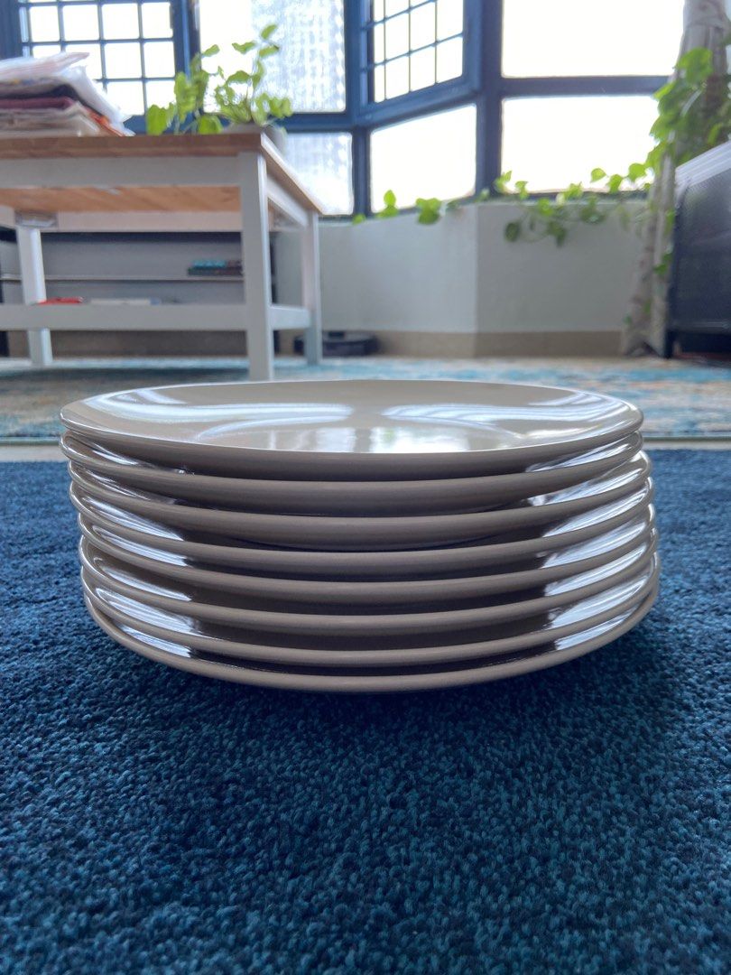 Set of 8 IKEA Plates, Furniture & Home Living, Kitchenware & Tableware ...