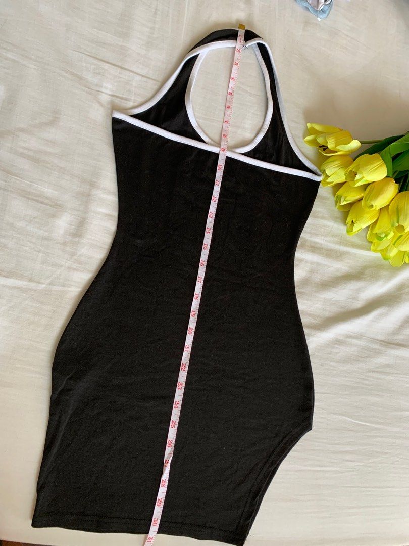 Sexy Black Body Hugger Dress xs- small, Women's Fashion, Dresses & Sets ...