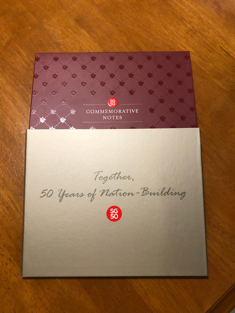 SG50 Commemorative Notes, Hobbies & Toys, Memorabilia & Collectibles ...