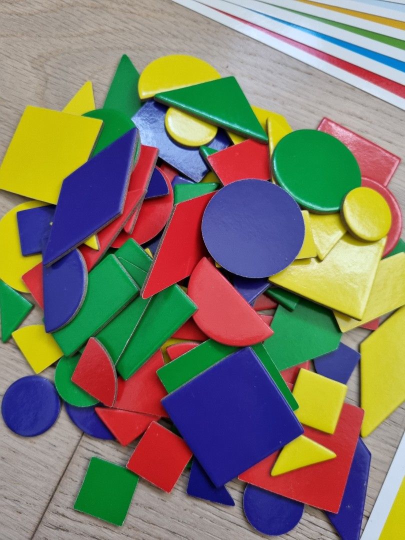 Shape Shuffle Learning Game, Hobbies & Toys, Toys & Games on Carousell