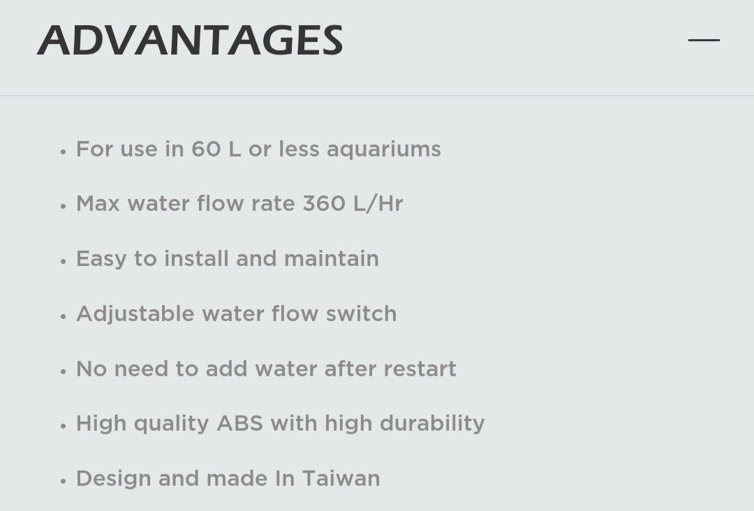 Shiruba PF 360 Aquarium Hang-on Back Filter, Pet Supplies, Homes ...