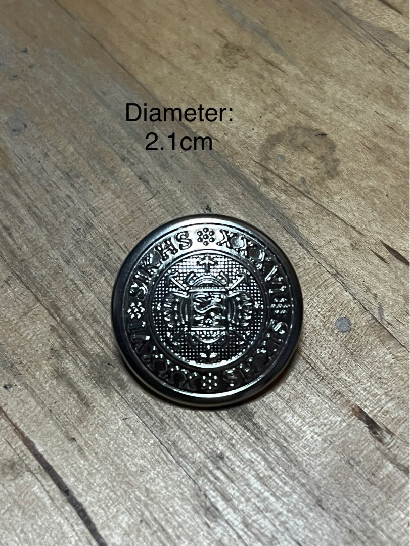 Silver antique inspired buttons, Hobbies & Toys, Stationery & Craft ...