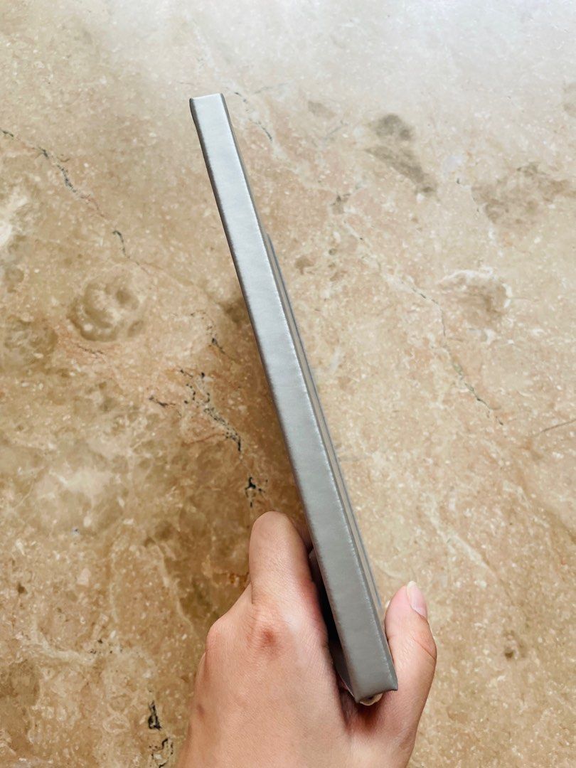 Silver Notebook with Garter Lock on Carousell