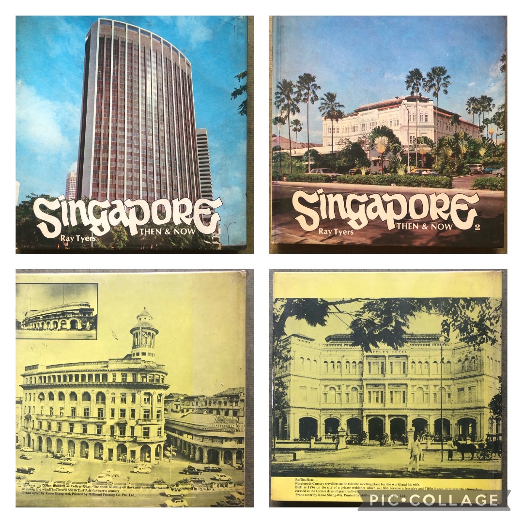 Singapore Then & Now by Ray K Tyers (1976) (1st ed), Hobbies & Toys ...
