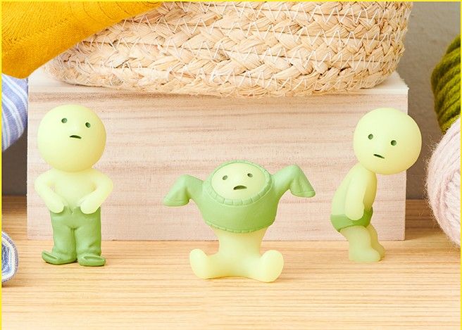 [SMISKI] SMISKI GLOW IN THE DARK DRESSING UP SERIES FULL SET AND ...