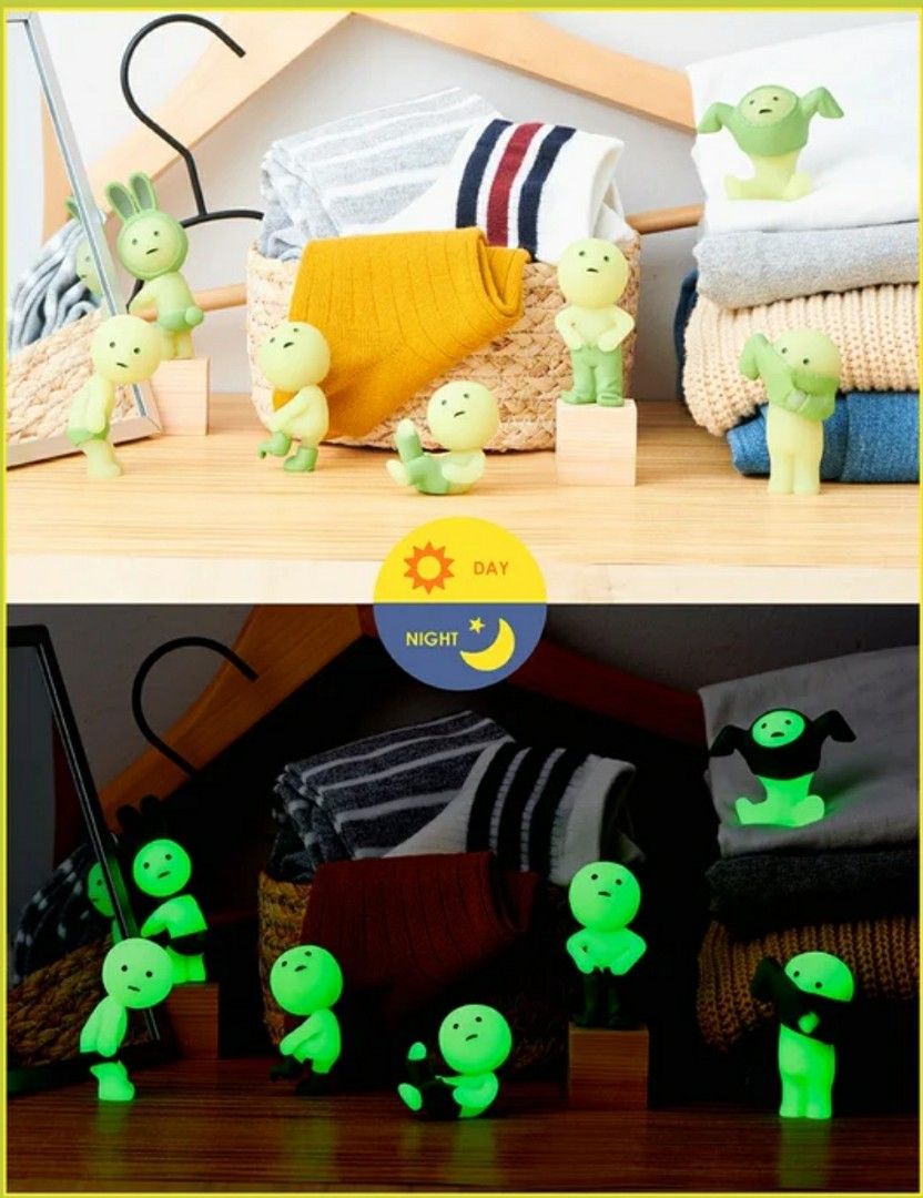 [SMISKI] SMISKI GLOW IN THE DARK DRESSING UP SERIES FULL SET AND ...