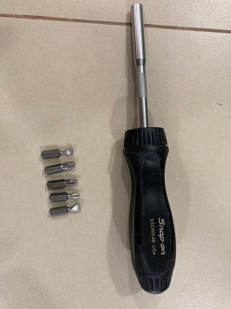 Snap-on Ratcheting Screwdriver, Furniture & Home Living, Home ...