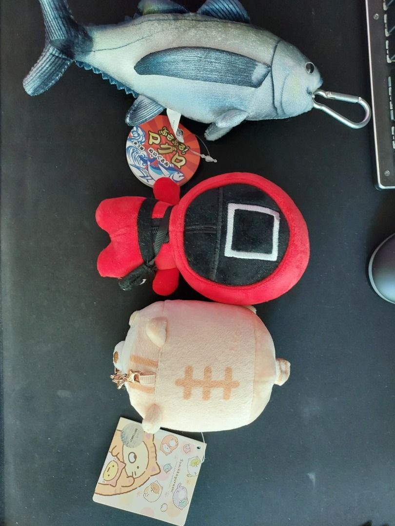 Soft toy keychain, Hobbies & Toys, Toys & Games on Carousell