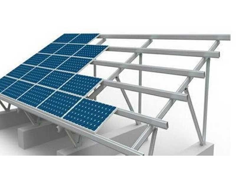 Solar mounting Frame Railing, L Foot, End Clamp, Mid Clamp Solar panel ...