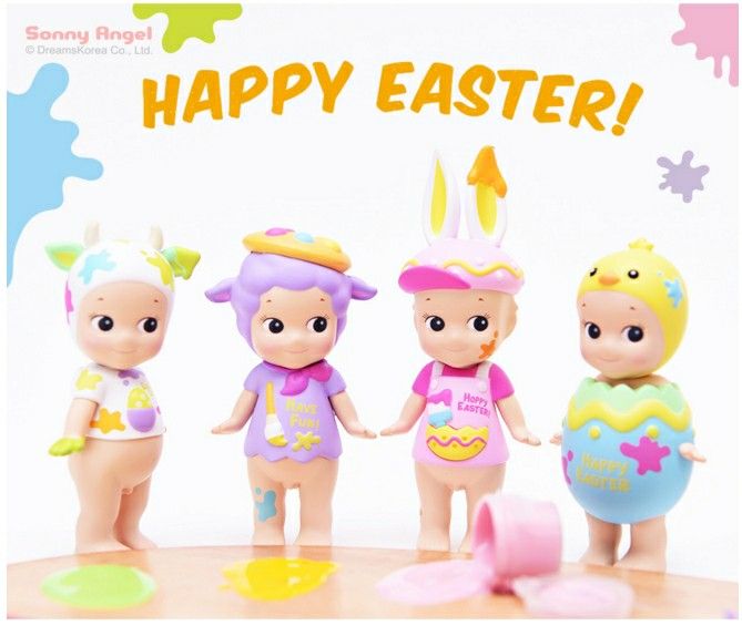 [SONNY ANGEL] SONNY ANGEL HAPPY EASTER 2017 VERSION SERIES FULL SET AND INDIVIDUAL CHARACTERS ...