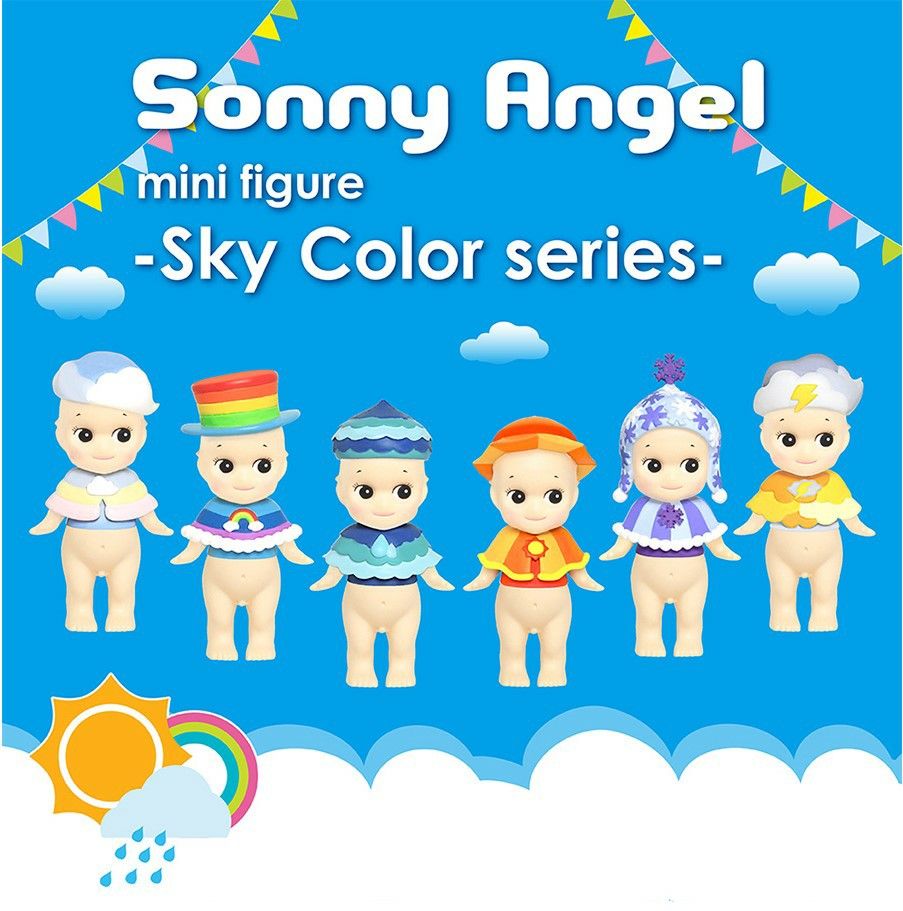 [SONNY ANGEL] SONNY ANGEL MINI FIGURE SKY COLOR SERIES FULL SET AND ...