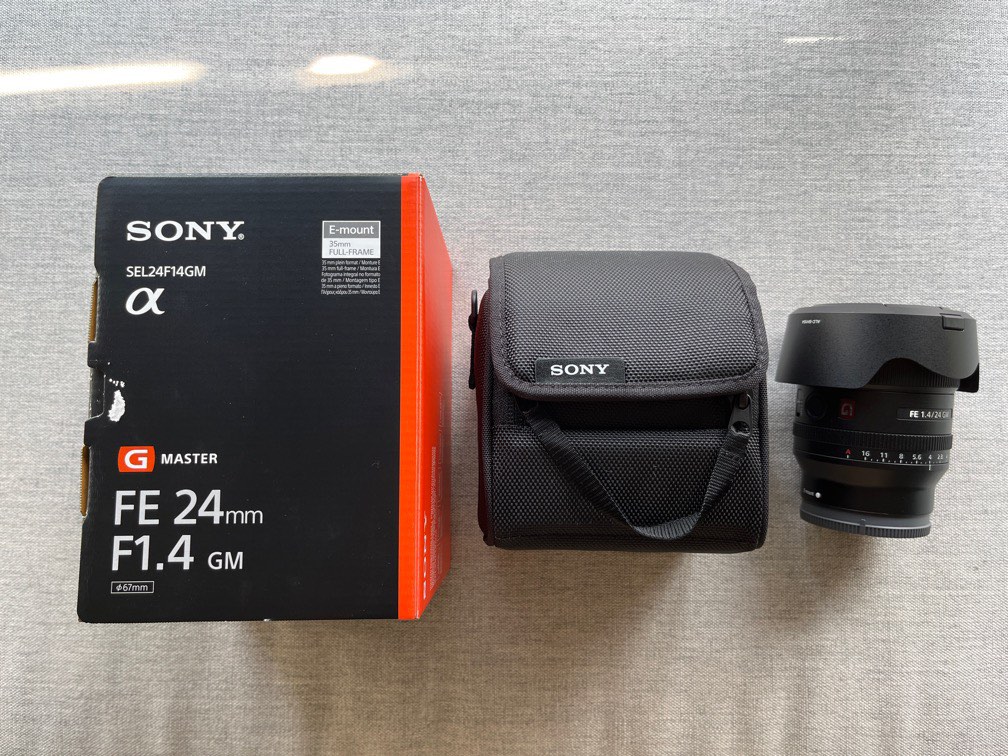 Sony GM Series FE 24mm F1.4, Photography, Lens & Kits on Carousell