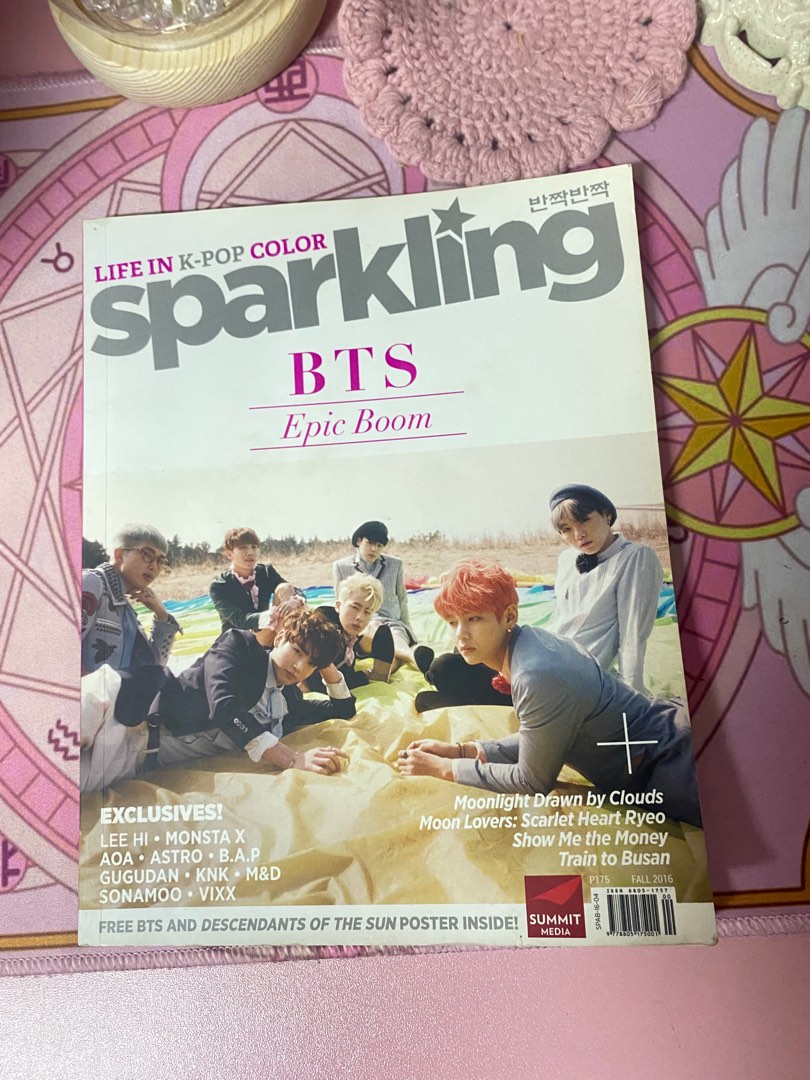 Sparking Magazine Featuring BTS (2016), Hobbies & Toys, Books ...