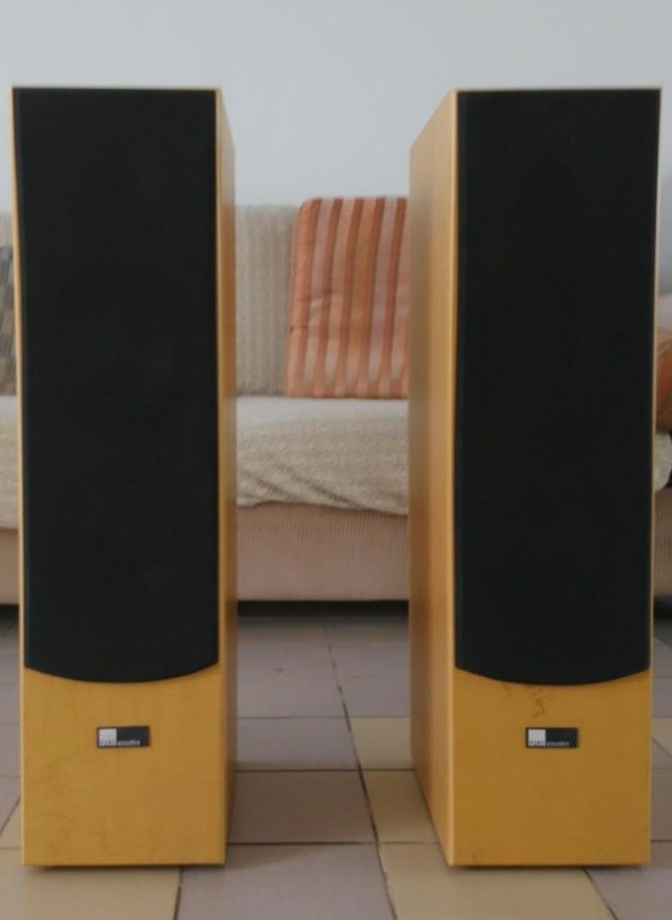 Speakers - Pure Acoustics floor standing stereo speakers system, Audio ...