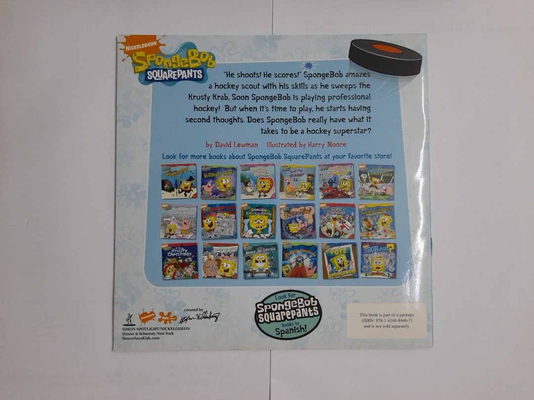 SpongeBob's Slap Shot (Spongebob Squarepants), Hobbies & Toys, Books ...